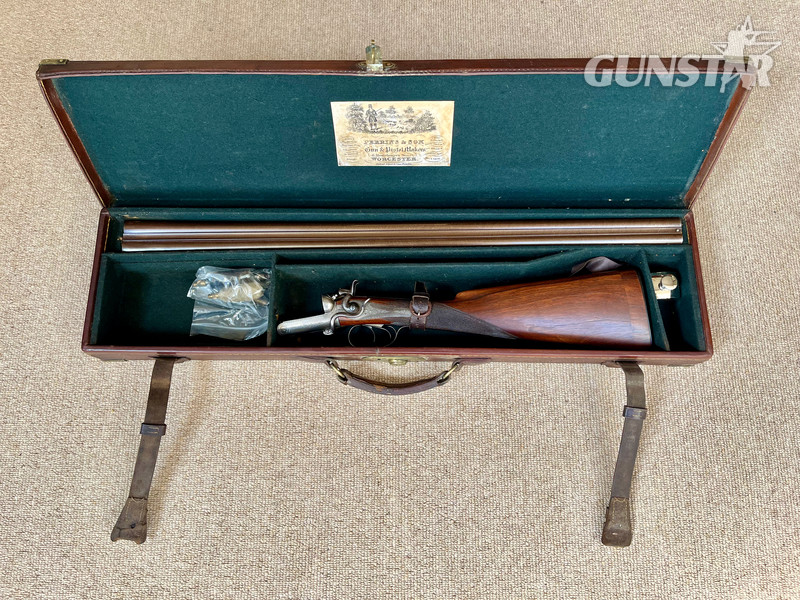 Perrins & Son S/S - Side Lever hammer Shotgun Side By Side 12 Bore/gauge
