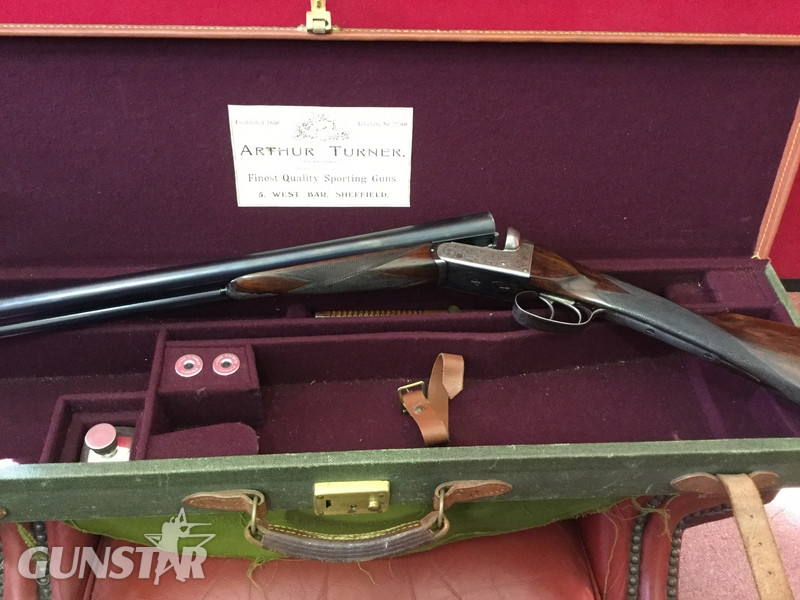Arthur Turner Boxlock Ejector Side By Side 12 Bore/gauge