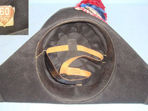 Italian Carabinieri Officer’s Hat With State Cockade & Ostrich Feather ...