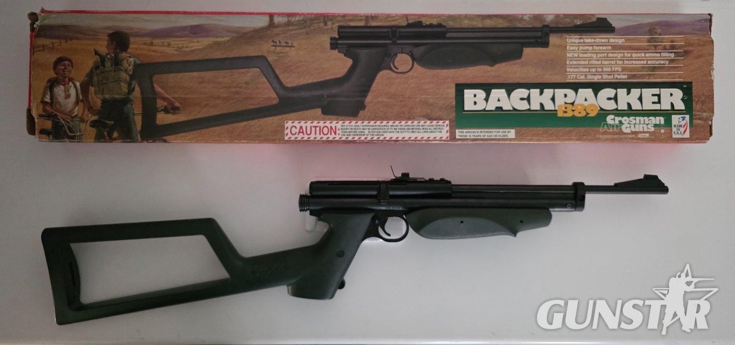 Crosman Model 1389 'Backpacker' .177 Air Rifle