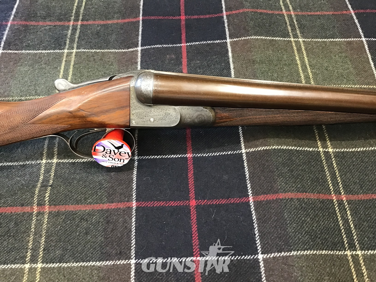 W.W. Greener BLUE ROCK LIVE Side By Side 12 Bore/gauge
