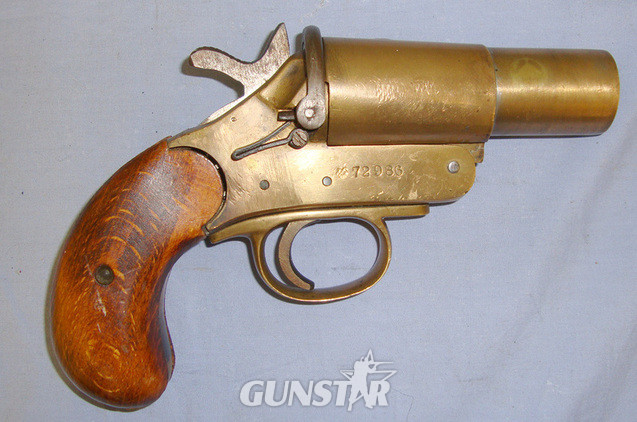 British WW1 Era Schermuly\'s Patent 1” Calibre Brass Trench Flare ...