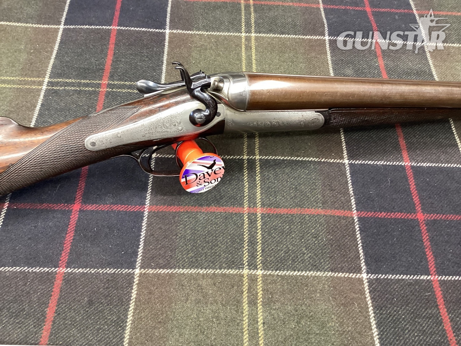 E. & G. Higham ENGLISH HAMMER GUN Side By Side 12 Bore/gauge