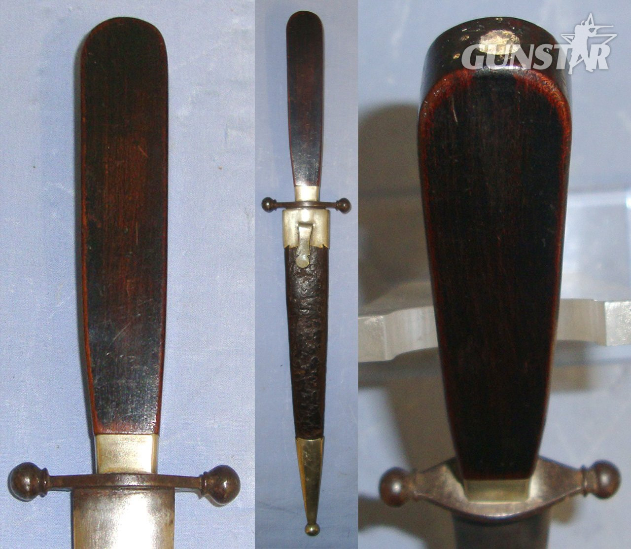 Victorian Medieval Form ‘Coup De Grâce ’ (Final Mercy Blow) Dagger With ...