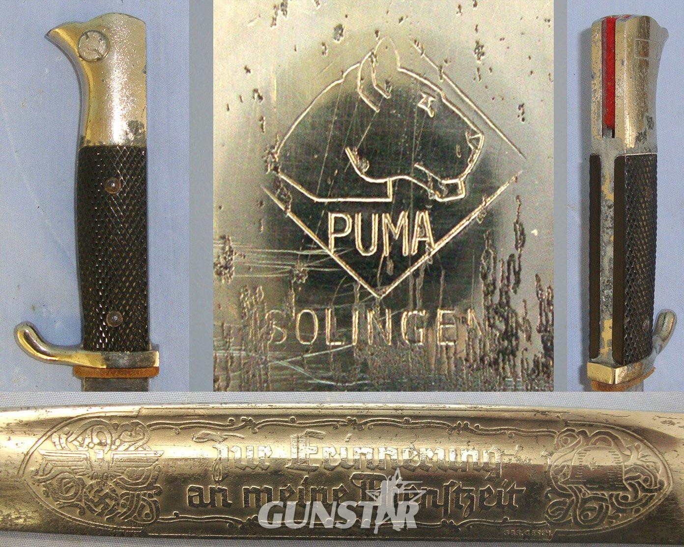 WW2 Era Nazi German Puma Solingen Wehrmacht Armed Forces & Police Units ...